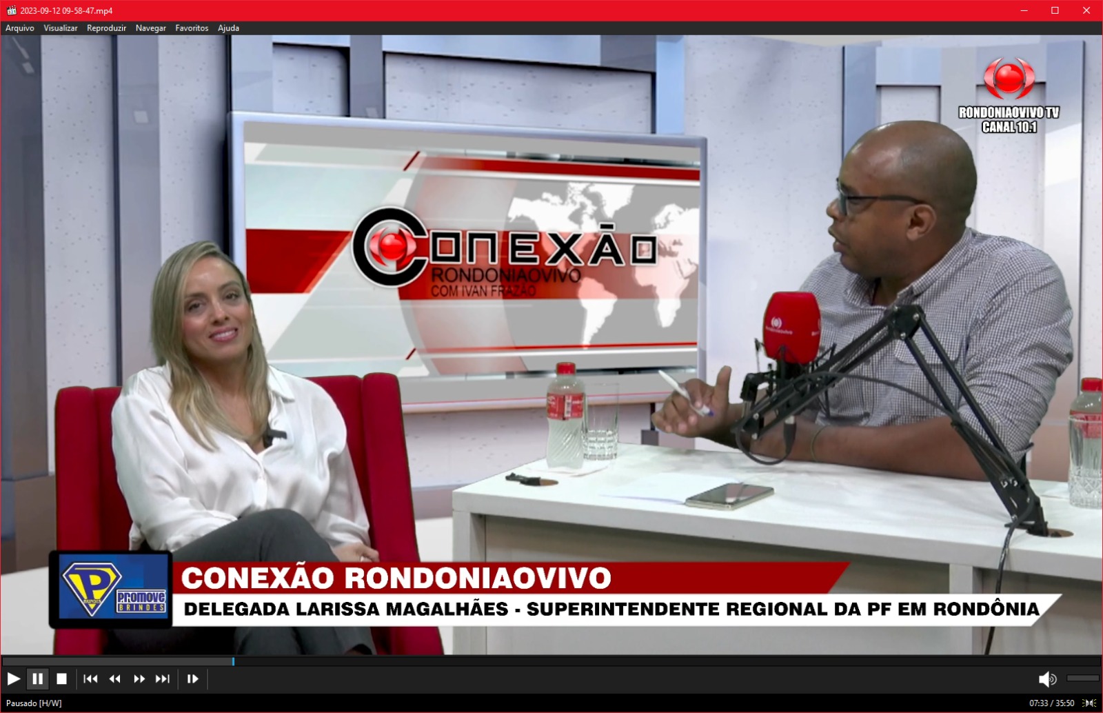 CONEXÃO RONDONIAOVIVO: Superintendente da PF, del. Larissa Nascimento ...