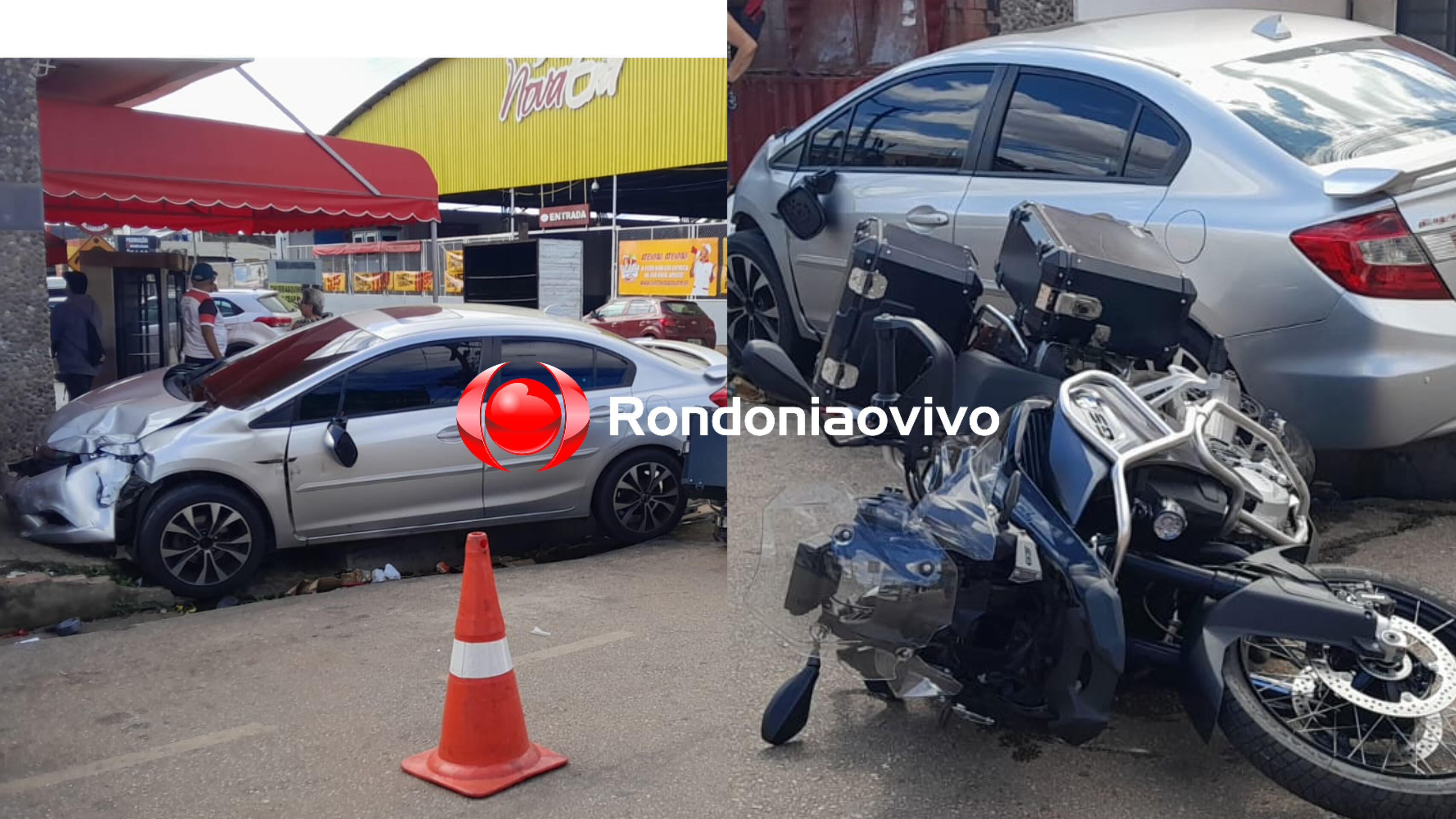 NA BRASÍLIA: Motociclista de 69 anos em BMW sofre acidente no Centro de ...