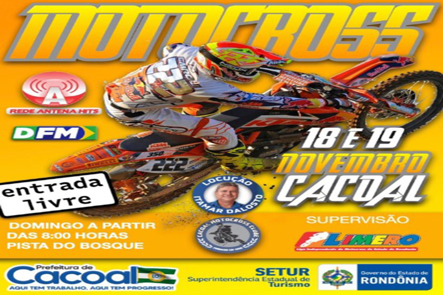 ADRENALINA: Semifinal do Estadual de Motocross acontece em Cacoal ...