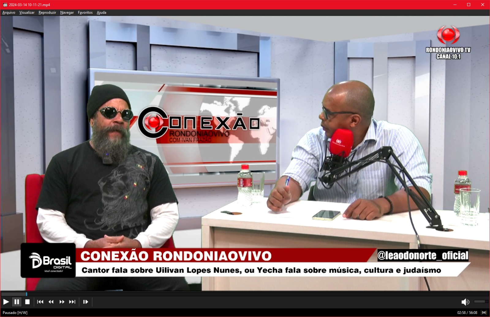CONEXÃO RONDONIAOVIVO: Uilivan Nunes, ou Yecha, fala sobre música ...