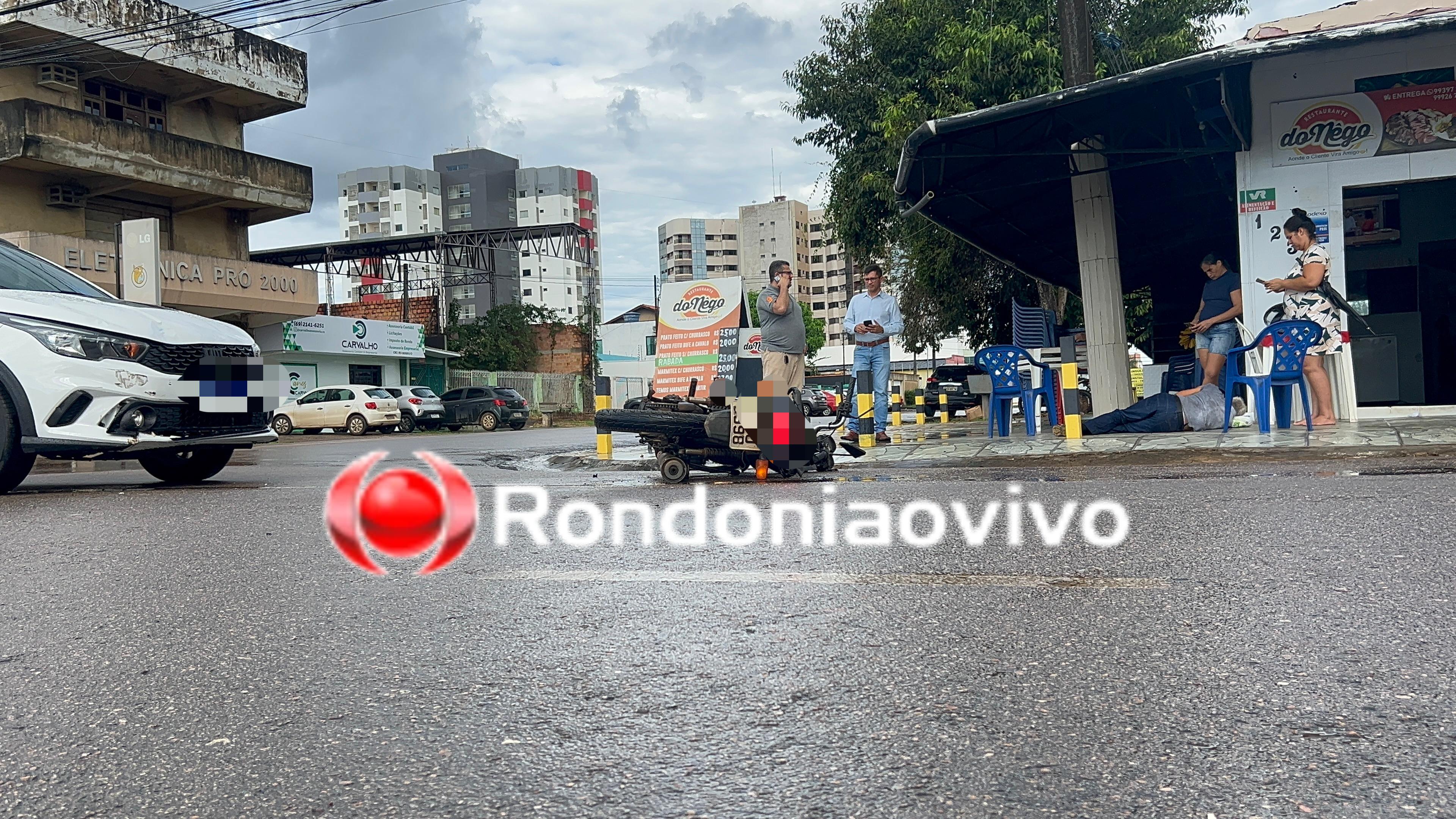 VÍDEO: Idoso em Honda Fan invade cruzamento e sofre grave atropelamento ...