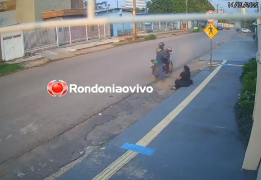 VEJA O VÍDEO: Mulher é assaltada por criminosos em frente à policlínica ...