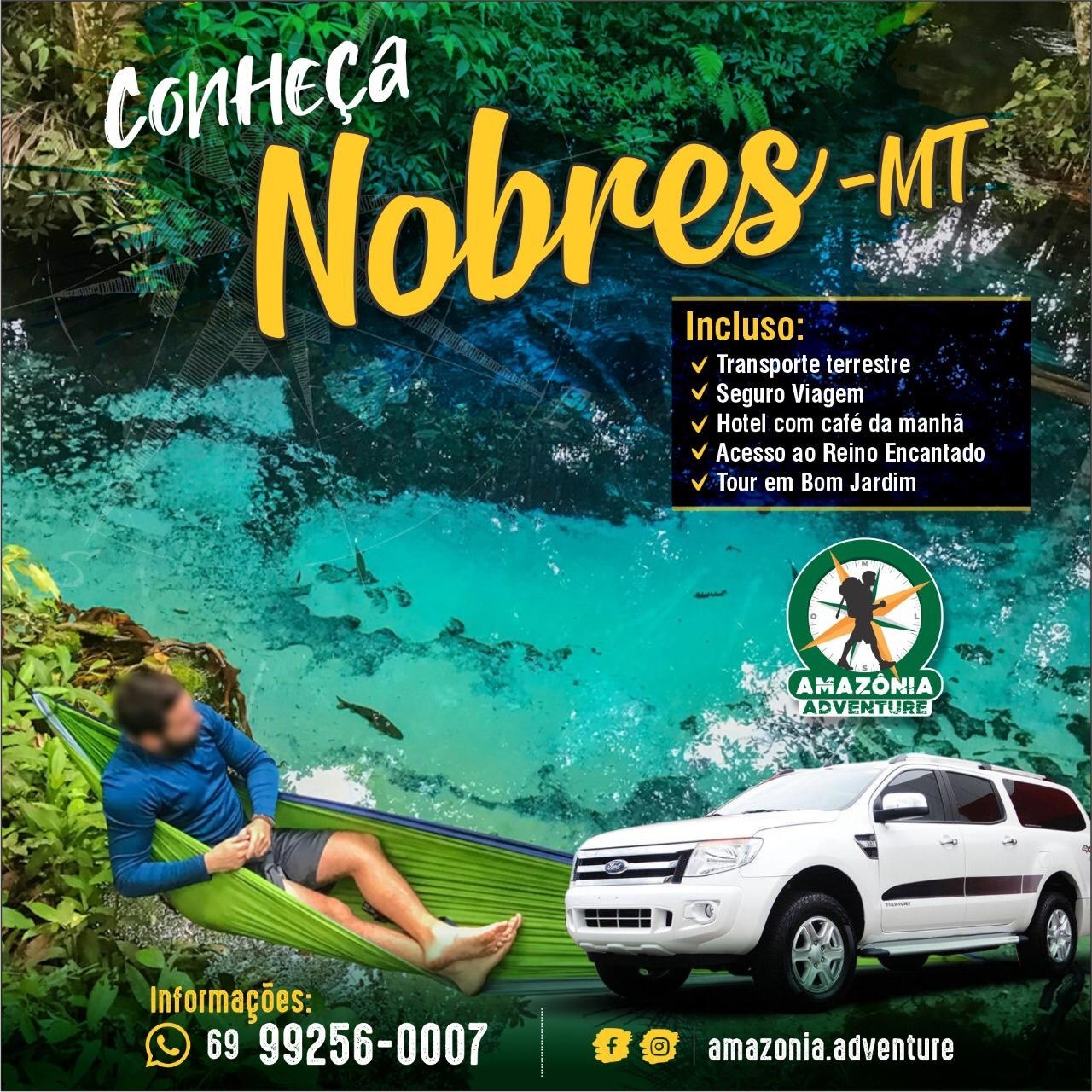 FERIADO PROLONGADO: Conheça Nobres-MT com a Amazônia Adventure ...