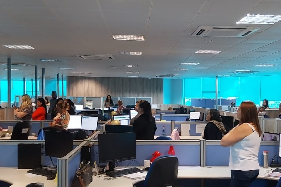 SAÚDE MENTAL: Servidores da Segep participam do encerramento da ...