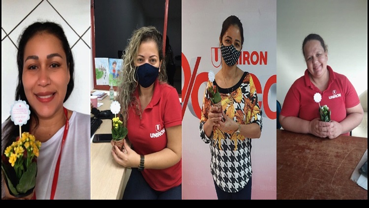 FACULDADE: Uniron homenageia funcionárias pelo Dia das Mães ...